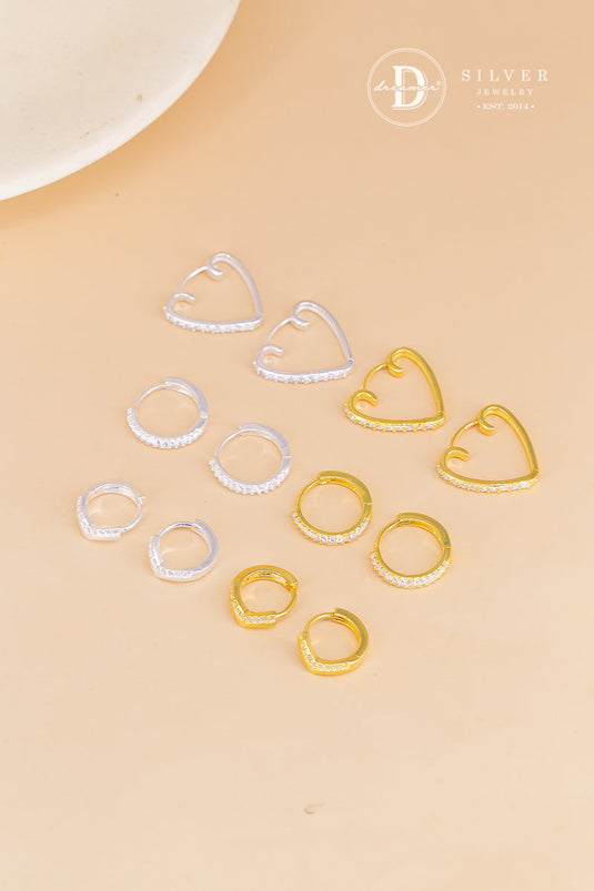 925 Sterling Silver Earrings | Ddreamer Jewelry Vietnam